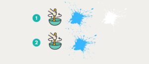 🎨 Mezcla colores para hacer tonos de AZUL【PASO a PASO】