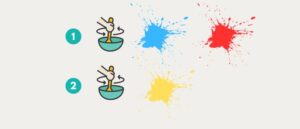 🎨 Mezcla colores para hacer tonos de AZUL【PASO a PASO】