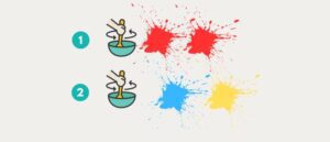 🎨 Mezcla colores para hacer color ROJO【PASO a PASO】